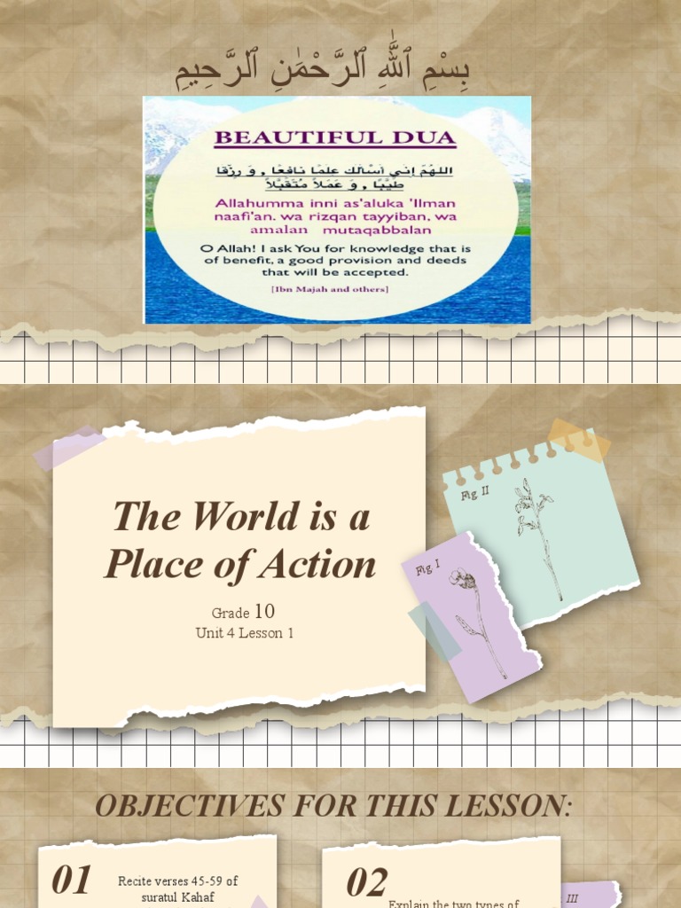 Grade 10 The World Is A Place of Action by Tr. Rehana Waheed | PDF | Abrahamic Religions ...