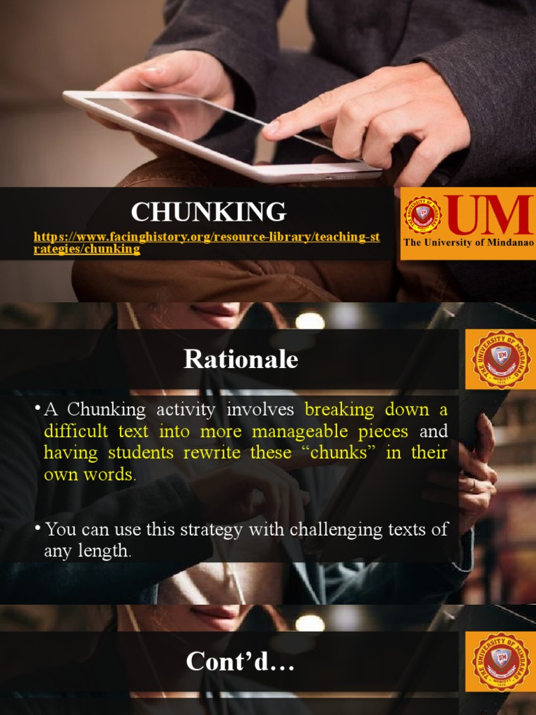 Chunking Chunks | PDF | Linguistics | Learning
