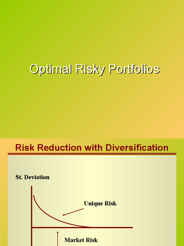 Optimal Risky Portfolio | PDF | Modern Portfolio Theory | Statistical ...