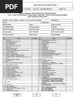 Roller Compactor Inspection Checklist | PDF | Wheeled Vehicles | Car