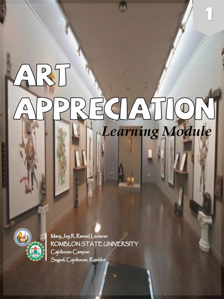 Module 1 Art Appreciation | PDF | Experience | Perception