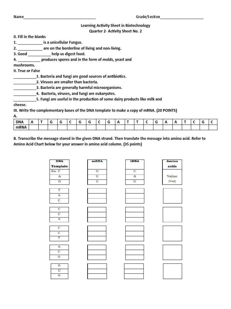 Las Biotech Q2 Act.2 | PDF