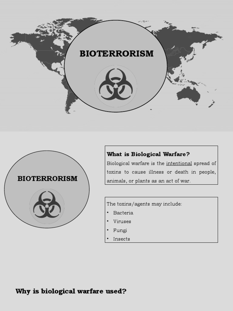 Bioterrorism | PDF | Biological Warfare | Bioterrorism
