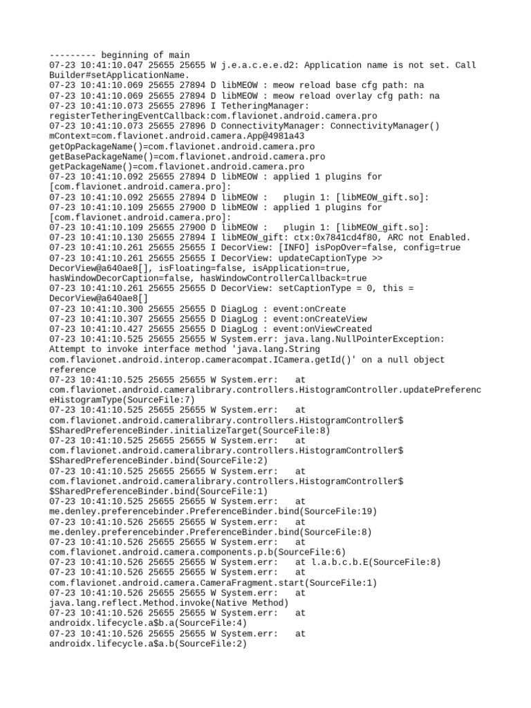 Log Cat 1658547670022 | PDF | System Software | Computer Programming