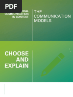 Berlo's Model of Communication | PDF | Communication | Cognition