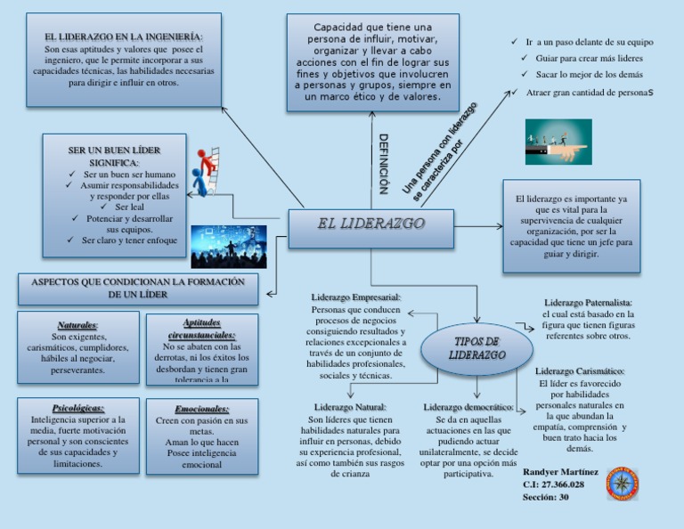 El Liderazgo Pdf Liderazgo Inteligencia