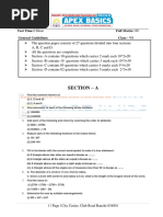 GRADE 6 Term 2 Revision Question Bank | PDF | Area | Integer