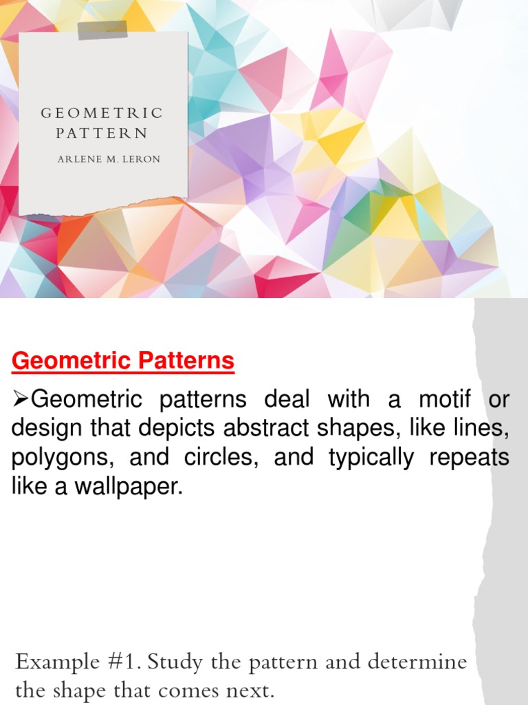 Geometric Pattern | PDF