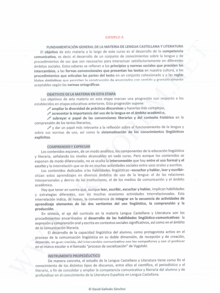 Dos Ejemplos de Fundamentación o Justificación de La Materia - GGLE600 ...