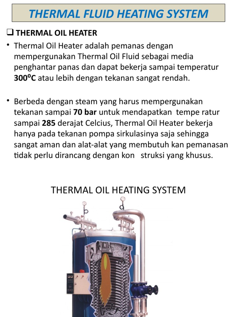 1.thermal Fluid Heating System & Boiler | PDF