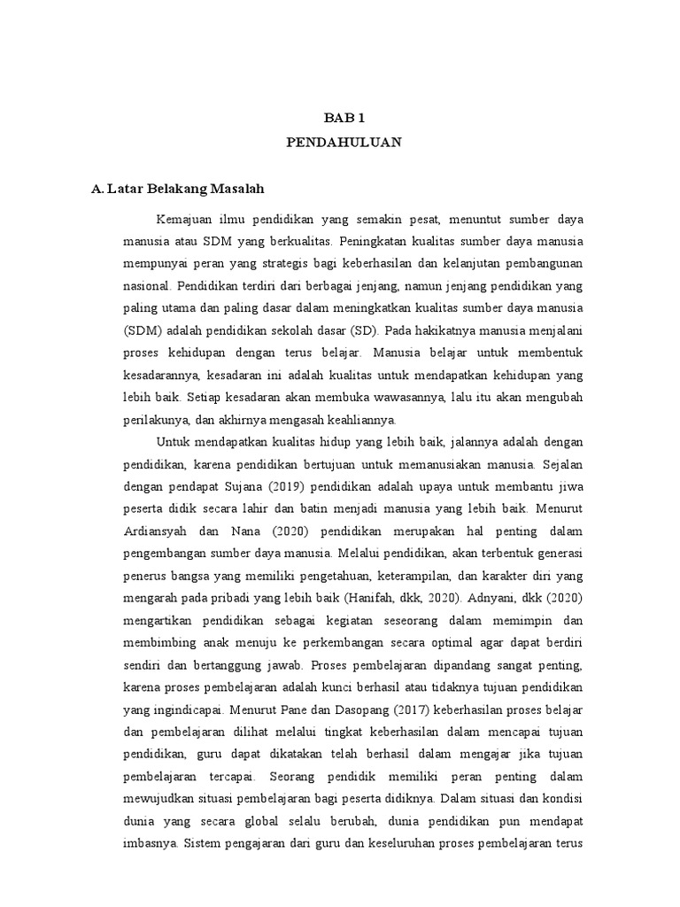 BAB 1 Arif Revisi | PDF