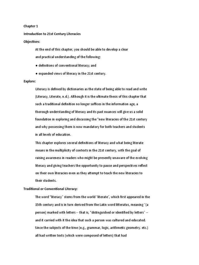 Chapter 1 - Notes and Activities | PDF | Literacy | Cognitive Science