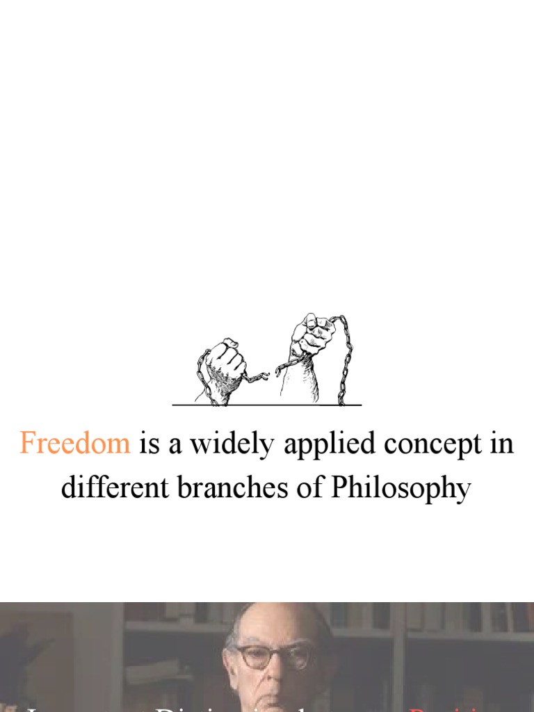 Positive And Negative Freedom Pdf Free Will Existentialism