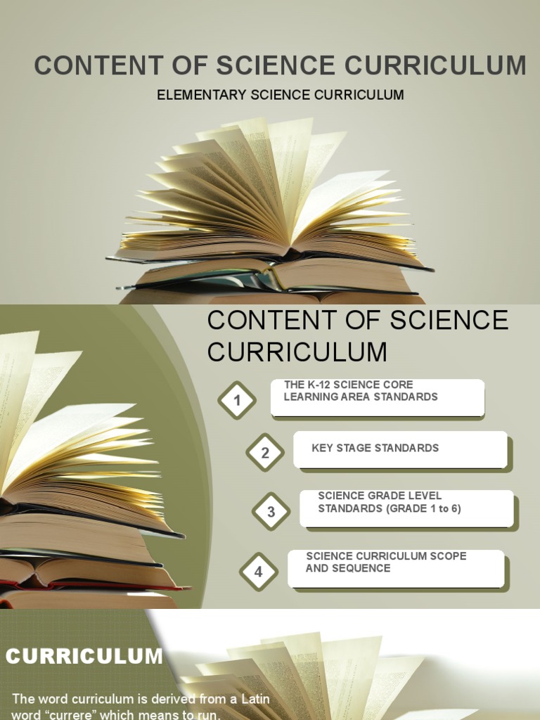 Content of Science Curriculum | PDF | Constructivism (Philosophy Of ...