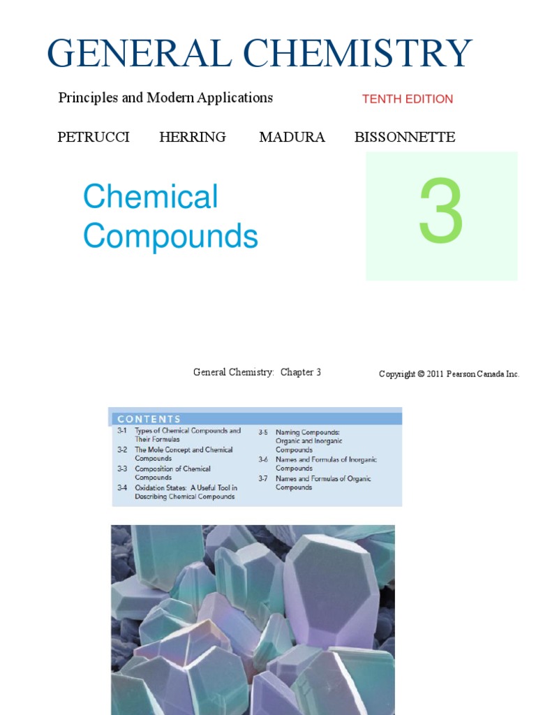 Chapter 3 Chemical Compounds | PDF | Chemical Compounds | Ion