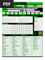 Cyberpunk 2020 Character Sheet v3 | PDF | Leisure | Sports
