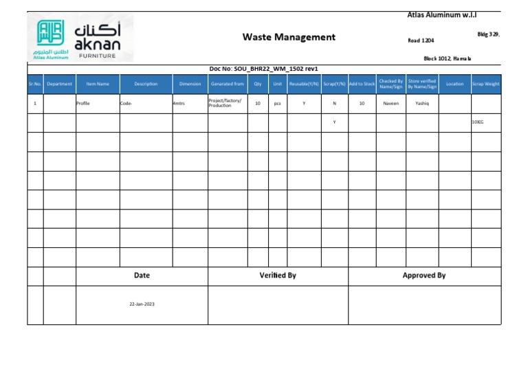 Waste Management | PDF