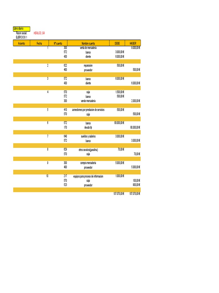 Plantilla Asientos | PDF