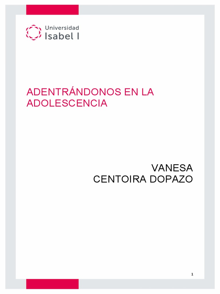 Actividad de Desarrollo UD1 y UD2 | PDF | Adolescencia | Aprendizaje