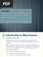 EuroCode - Wind Load Calculation | PDF | Wind Speed | Wound
