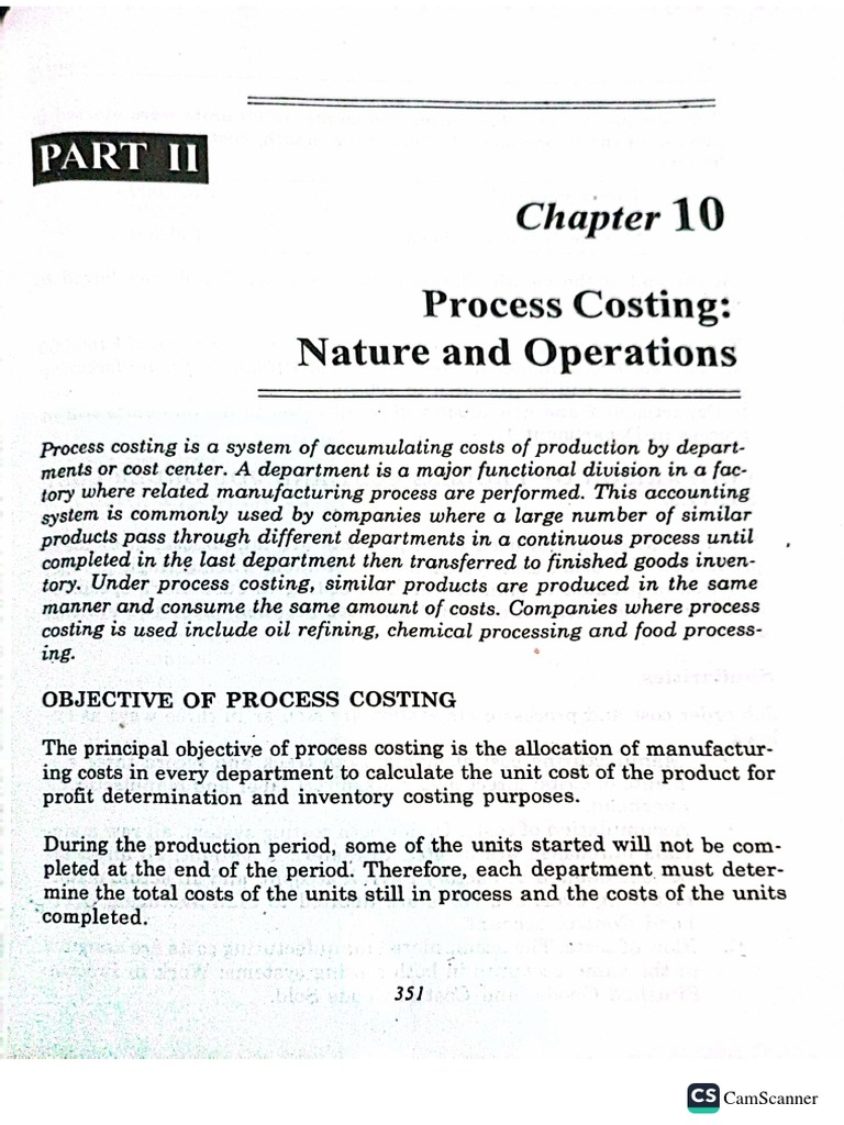 AFAR 1 Process Costing GUERRERO | PDF