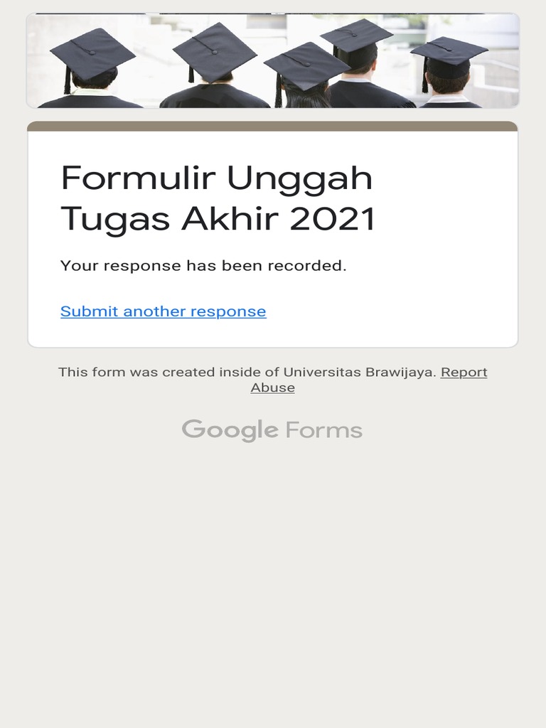 Formulir Unggah Tugas Akhir 2021 | PDF Formulir Unggah Tugas Akhir 2021 | PDF