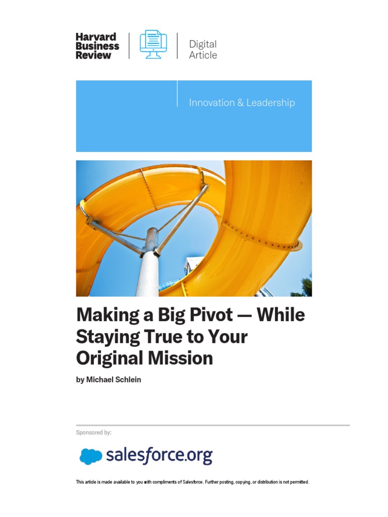 Pivot But Stay True | PDF | Microfinance | Financial Technology