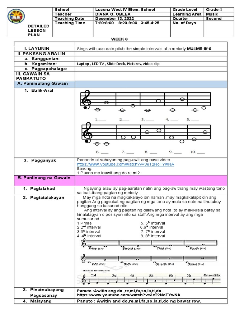 2nd Music4 Week 6b | PDF