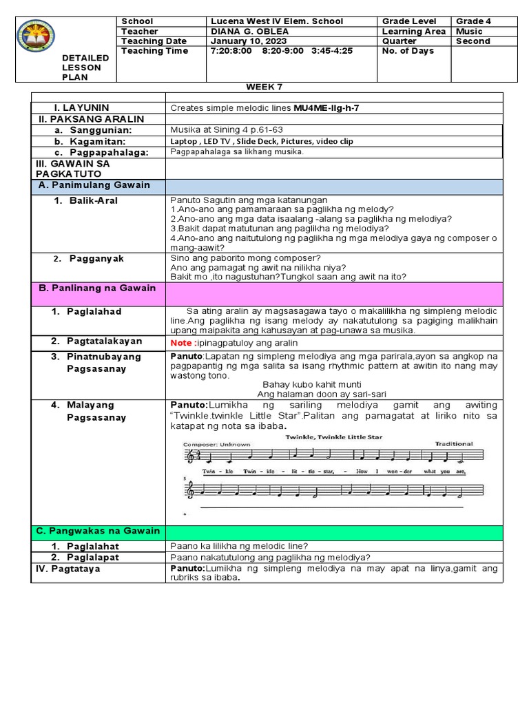 2nd Music4 Week 7edited2 | PDF