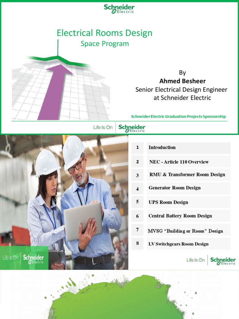 Electrical Spaces Design Presentation | PDF