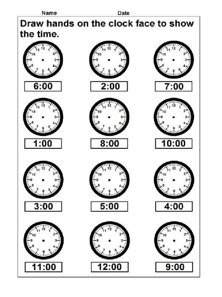 Latihan Muka Jam Pdf