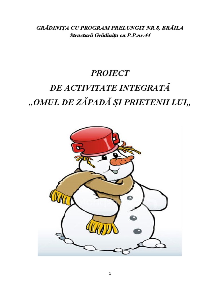 Proiect Om de Zapada Grad Final | PDF
