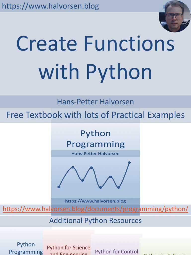Create Functions With Python | PDF | Subroutine | Parameter (Computer ...