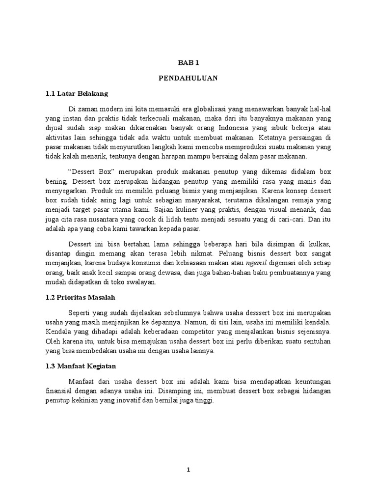 Tugas Produk Kreatif Kewirausahaan | PDF