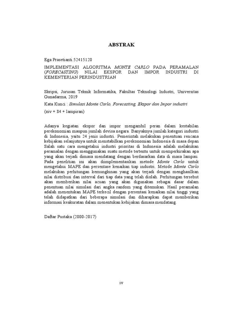 Abstrak | PDF | Bisnis