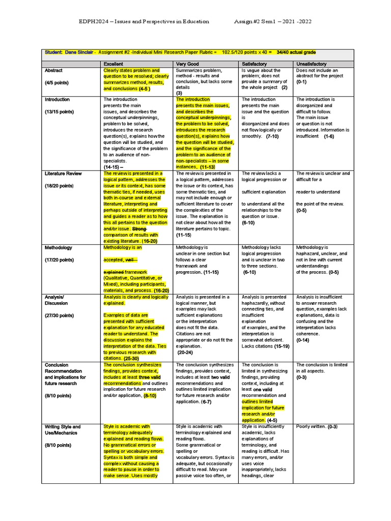 Dane Sinclair - Assign #2 | PDF | Methodology | Science