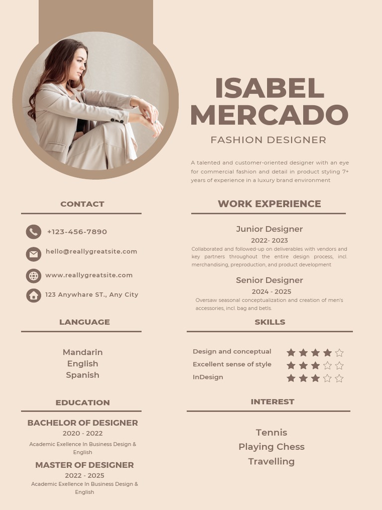 White Simple Student CV Resume | PDF