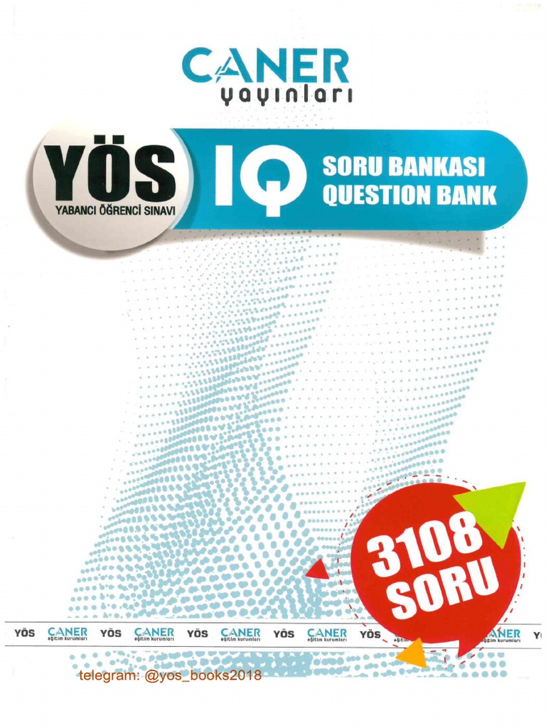 Caner Iq Soru Bankası @yos - Books2018 | PDF