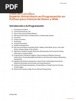Aecode - Brochure Python - 1 | PDF | Python (lenguaje de programación) | Desarrollo web