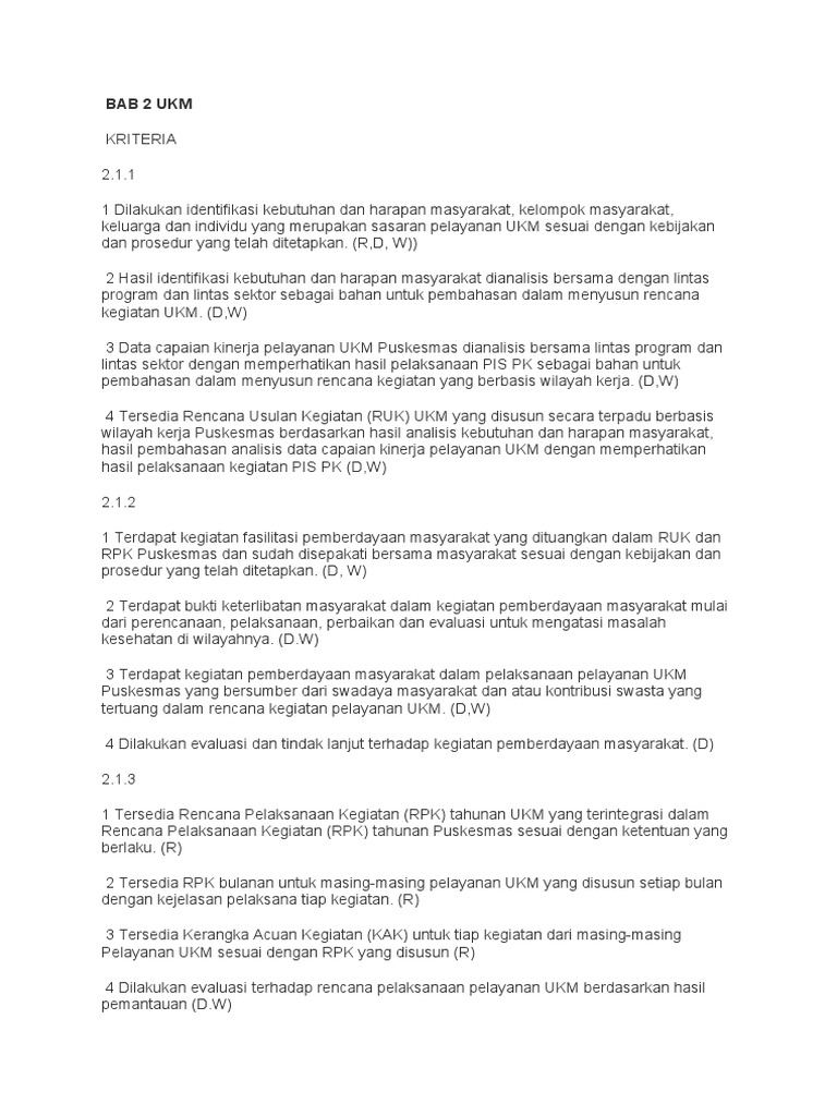 Bab 2 Ukm | PDF