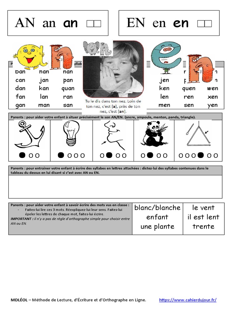 30 Le Son An en Fiche Son MDLEOL | PDF