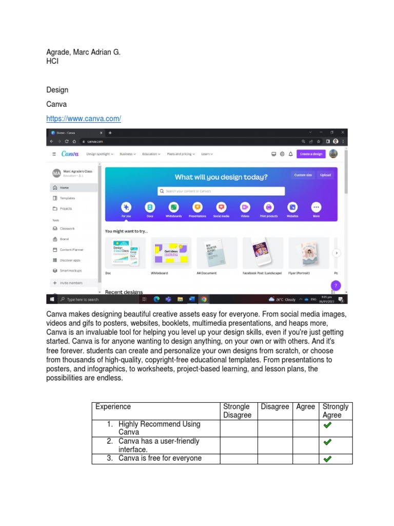 08 Laboratory Exercise 1 - ARG | PDF