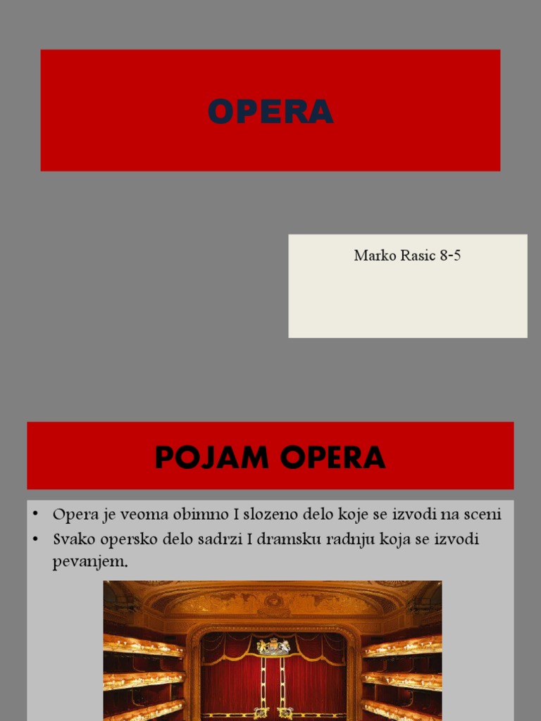 Opera | PDF
