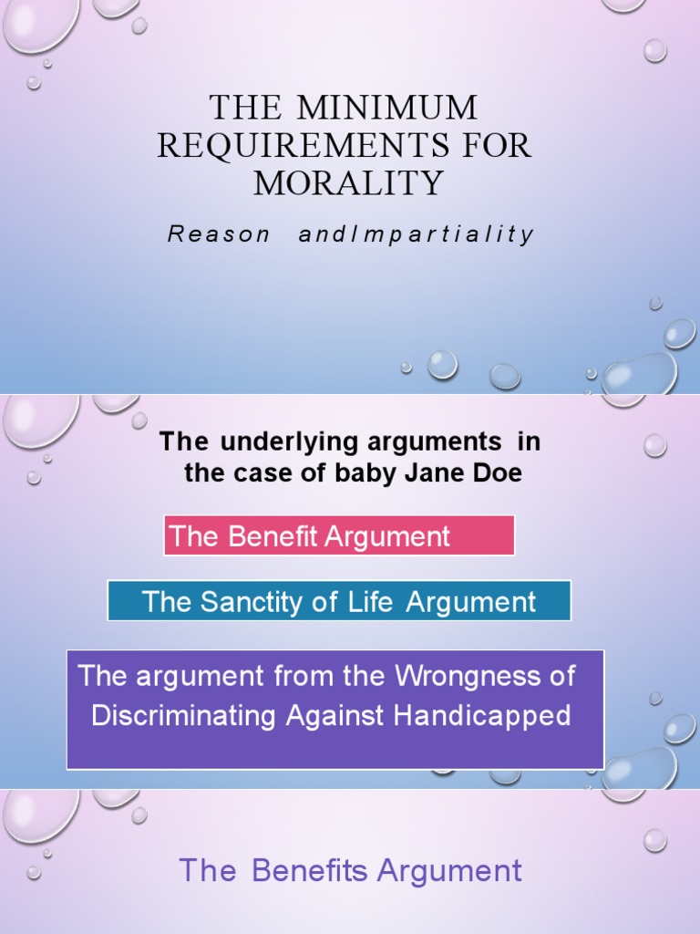 Ethics - Reasons and Impartiality | PDF