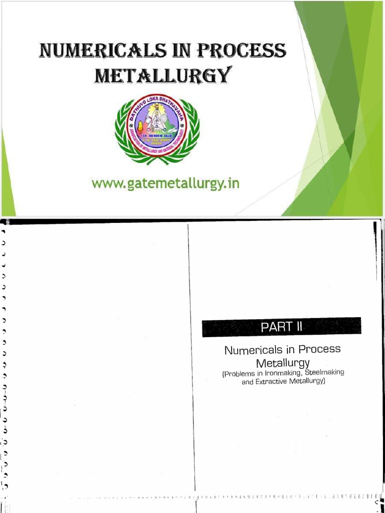 Numerical in Process Metallurgy | PDF
