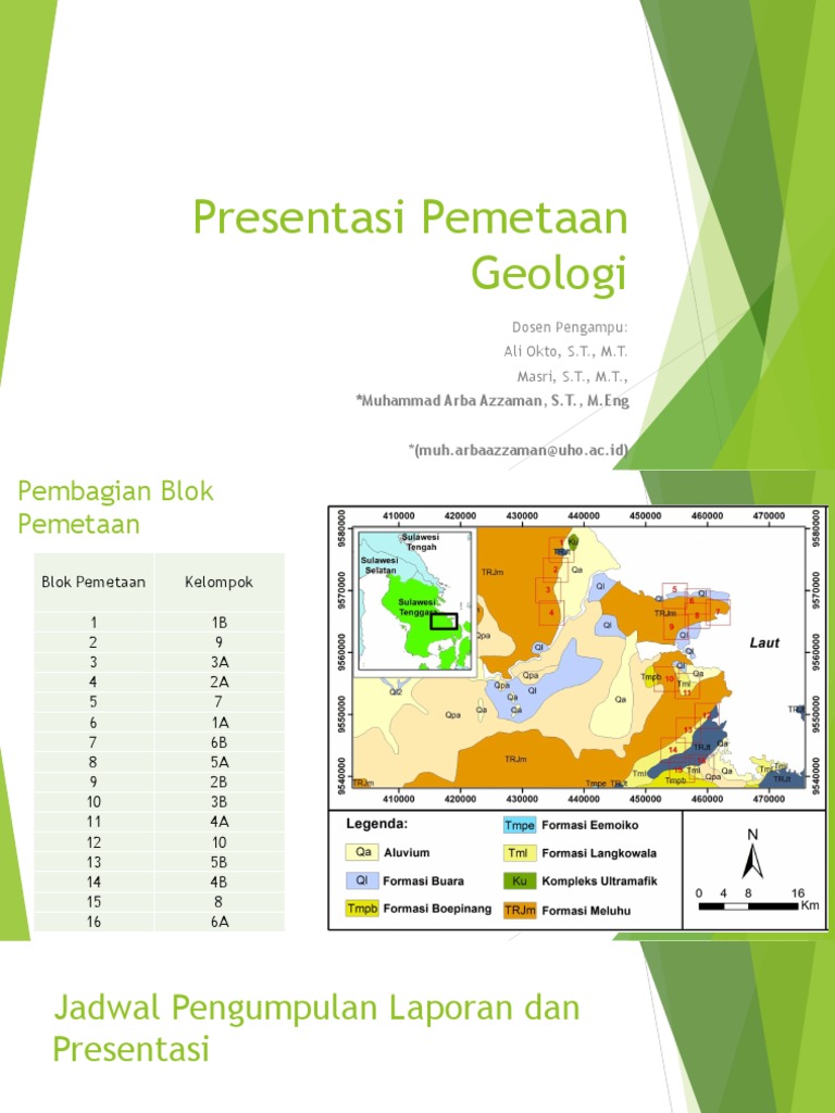 Presentasi Pemetaan Geologi | PDF