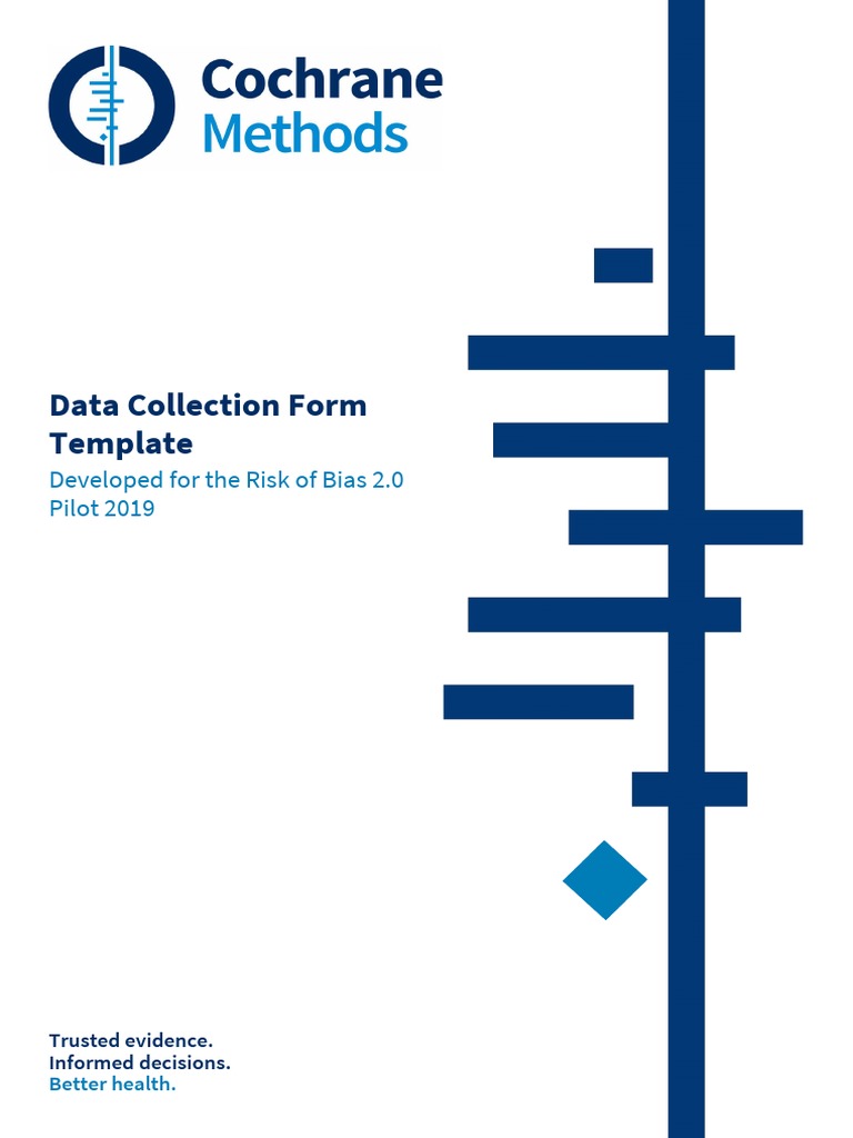 Cochrane Data Collection Form Rob 2 Pilot Pdf Randomized Controlled Trial Medicine