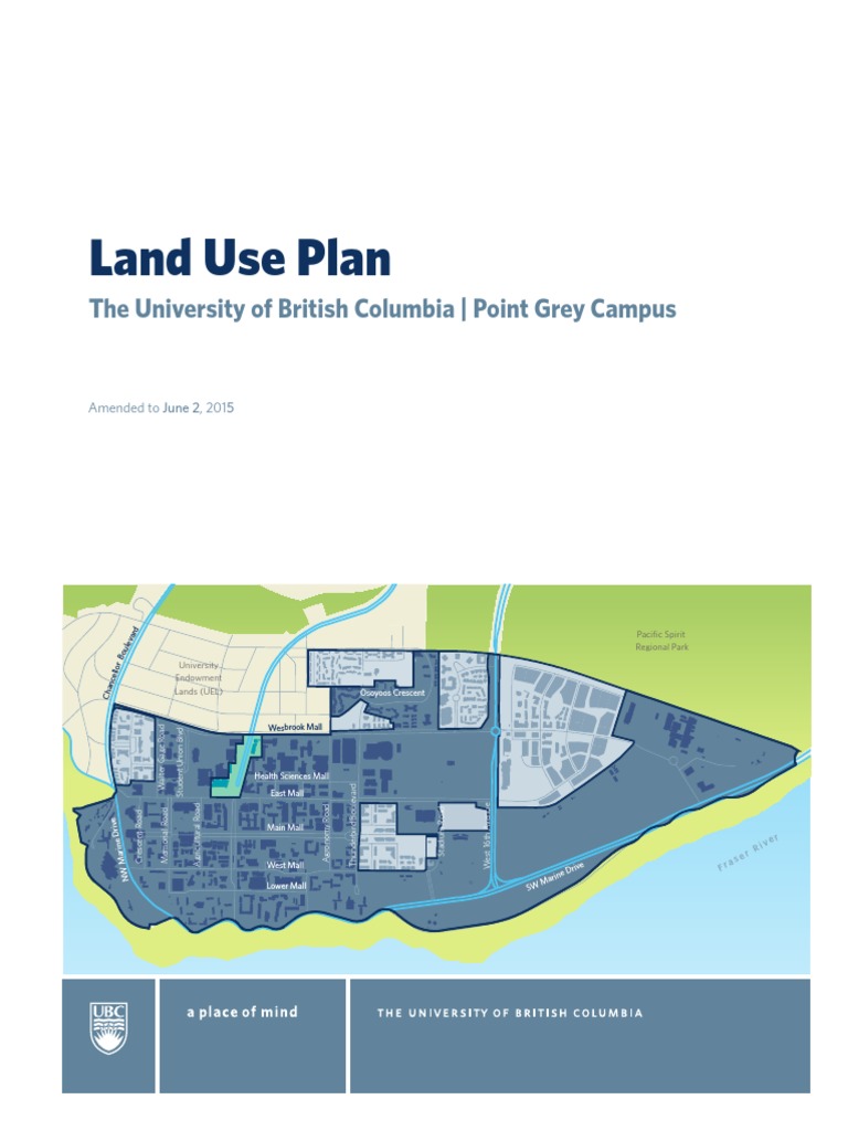 PLANS UBC LandUsePlan2015 | PDF