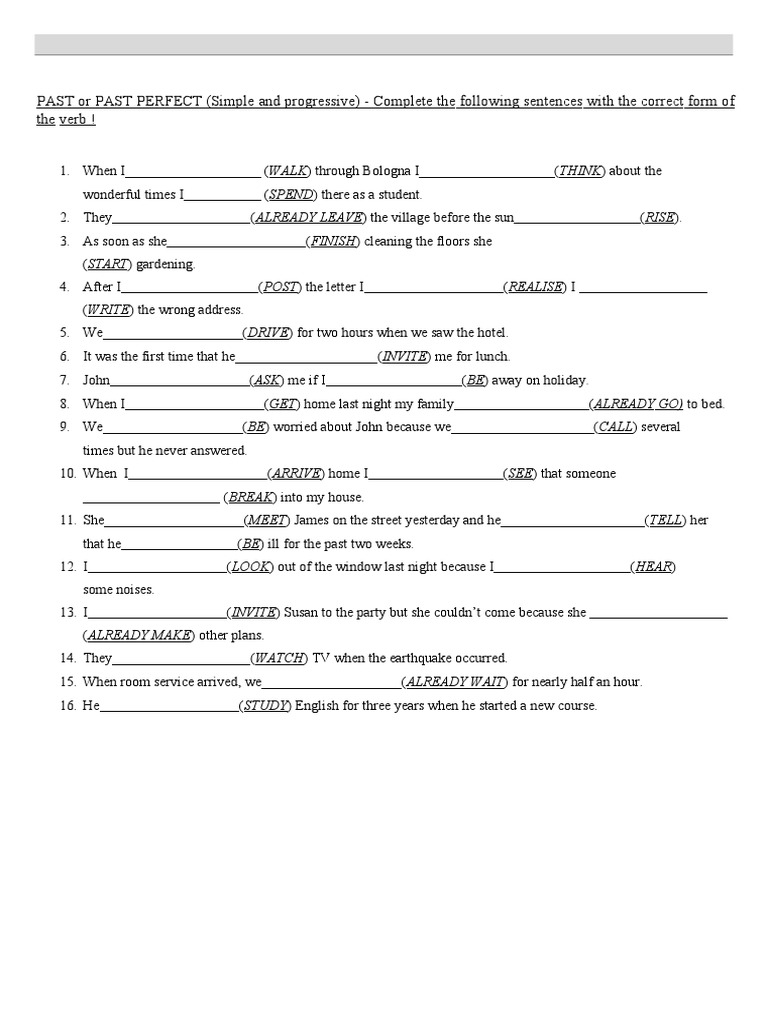 Past Simple-Perfect-Tense.!!!!!!!! | PDF