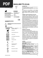 ANA Profile 3 Test Instructions | PDF | Dna | Macromolecules